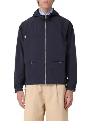 CARRER Nylon Hooded Windbreaker Jacket - Blue