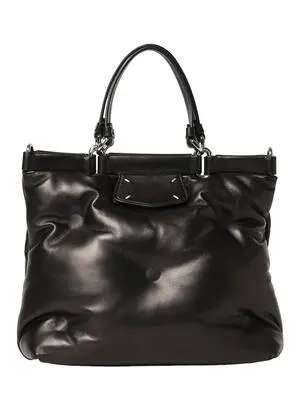 MAISON MARGIELA Glam Slam Quilted Nappa Leather Bag - Black