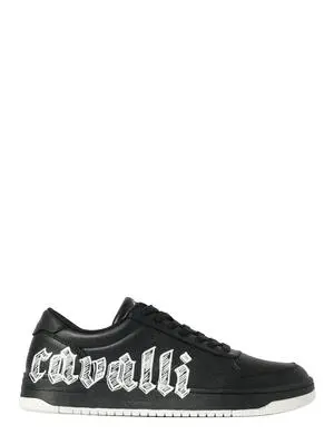 Just Cavalli Lace Up Sneakers - Black
