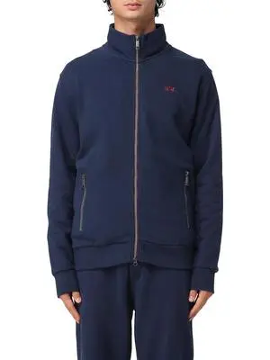 LA MARTINA Zip-up Sweatshirt - Blue