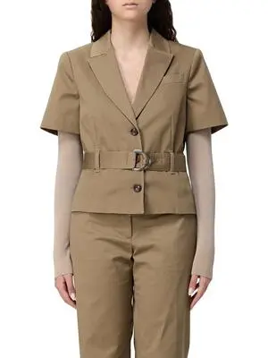 Liu Jo Belted Tailored Jacket - Green