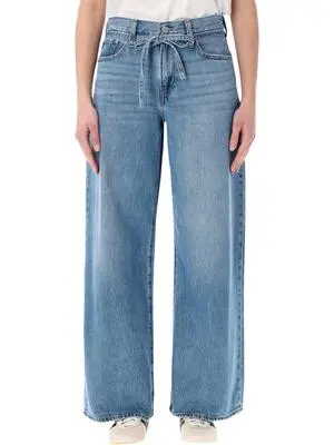 LEVI'S 728 Palazzo Jeans High Rise Wide Leg - Denim