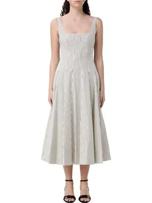 Staud Sleeveless Maxi Dress - Ivory