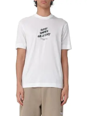 Emporio Armani Slogan T-shirt - White