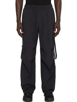 44 LABEL GROUP Stretch Technical Fabric Sport Trousers - Black