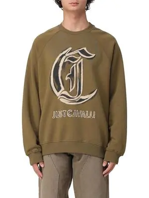 Just Cavalli Graphic Sweatshirt - Green