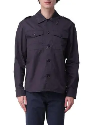 BLAUER. Cotton Blend Shirt - Blue