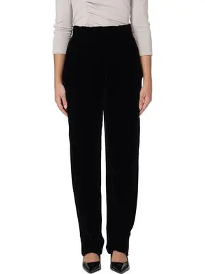Giorgio Armani Velvet Trousers - Black