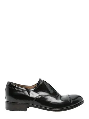 Premiata Cap Toe Oxford Shoes - Black