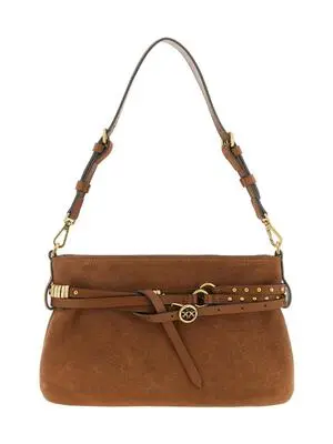 Pinko Shoulder Bag - Brown