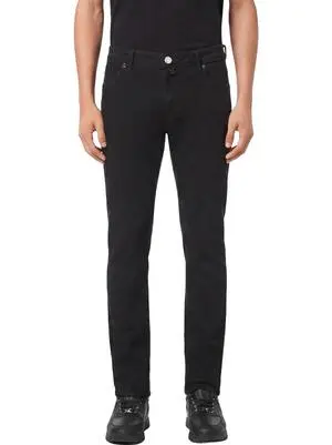 BILLIONAIRE Skinny Stretch Denim Jeans - Black