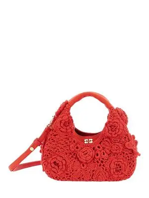 GANNI Handbag Colour - Red