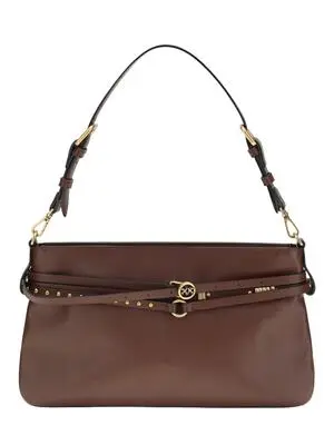 Pinko Shoulder Bag Colour Wine