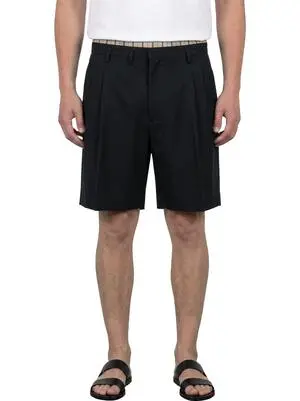 MAISON MARGIELA Tailored Wool Shorts - Black