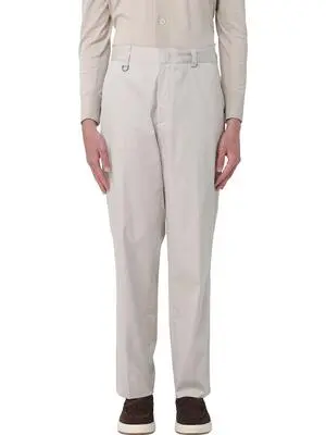 PAOLO PECORA Chino Trousers In Twill - Beige