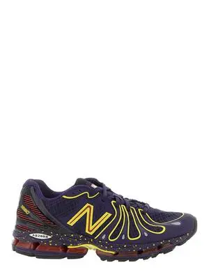NEW BALANCE Abzorb 1890 Lace-up Mesh Sneakers - Violet
