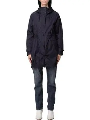 BLAUER. Nylon Hooded Raincoat - Black