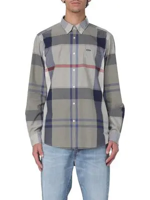 Barbour Cotton Shirt With Vintage Check Pattern - Violet