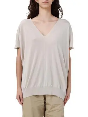 Aspesi V-neck Fine Knit Jumper - Sand