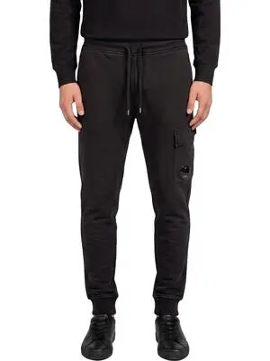 C.P. COMPANY Cotton Cargo Pants - Black