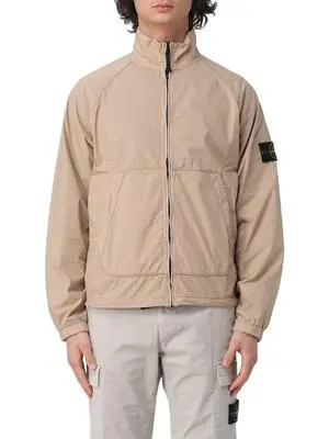 Stone Island Zip-up Jacket - Sand