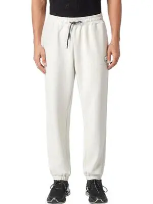PLEIN SPORT Technical Fabric Jogging Pants - Grey