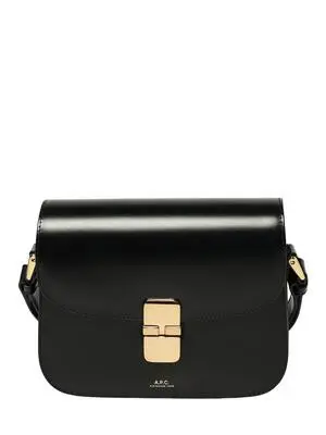 A.p.c. Shoulder Bag - Black