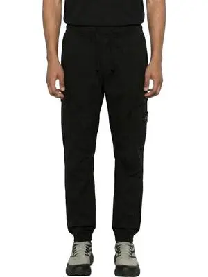 Stone Island Cargo Trousers - Black