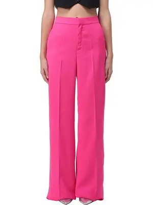 Andamane Tailored Wide Leg Trousers - Fuchsia