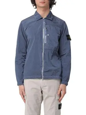 Stone Island Zip-up Jacket - Blue