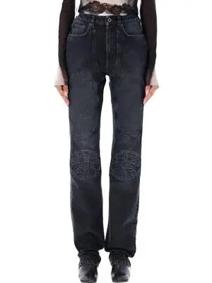 JEAN PAUL GAULTIER Wash Denim Jeans - Black