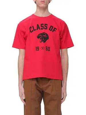 Valentino Garavani Cotton T-shirt With Logo - Red