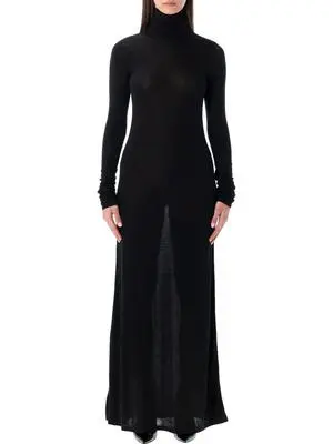 THE GARMENT Turtleneck Maxi Dress - Black