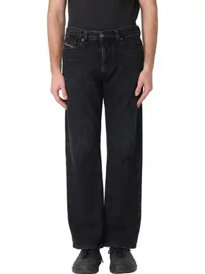 DIESEL® Wash Straight Leg Jeans - Black