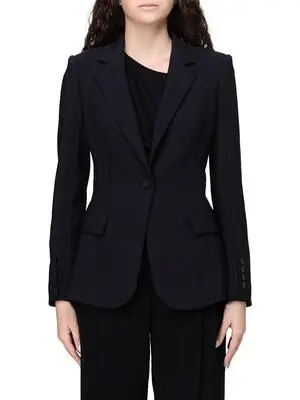 Elisabetta Franchi Slim Single-breasted Blazer - Black