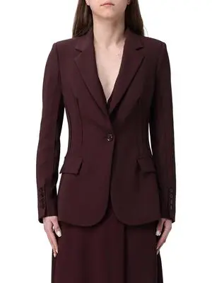 Elisabetta Franchi Slim Single-breasted Blazer - Brown