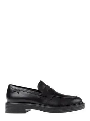 Camper Dean Leather Loafers - Black