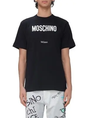 Moschino Cotton T-shirt With Logo - Black