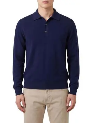 TOM FORD Knit Polo Shirt - Blue