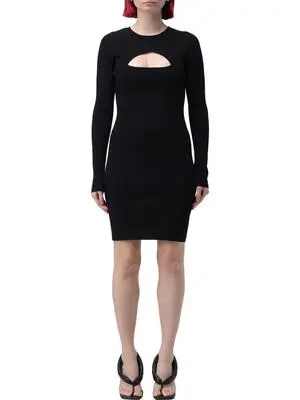 Dsquared2 Ribbed Cut-out Dress - Black