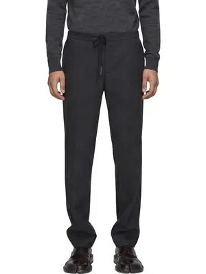 MAISON MARGIELA Wool Trousers - Grey