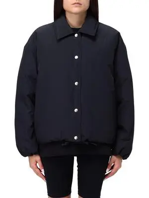 JIL SANDER Cropped Padded Technical Fabric Shirt Jacket - Black