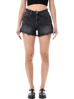 LEVI'S 501® Cotton Denim Shorts - Black