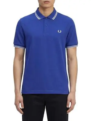 Fred Perry Cotton Polo Shirt With Logo - Avion