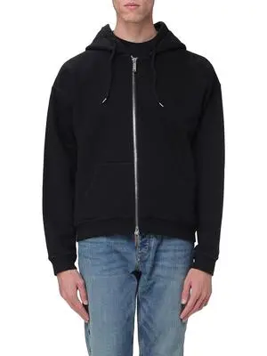 Dsquared2 Zip-up Hoodie With Graphic Print - Black