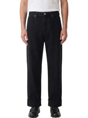 Bottega Veneta Wide-leg Denim Jeans - Black