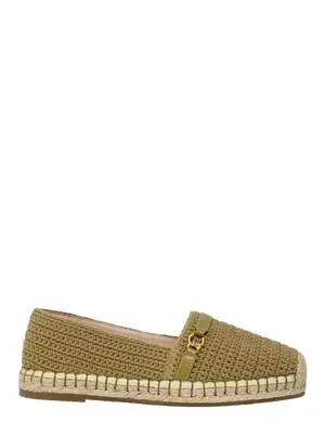 COCCINELLE C-easy Crochet Cotton Espadrilles - Grey