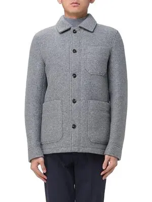 MANUEL RITZ Buttoned Jacket - Grey