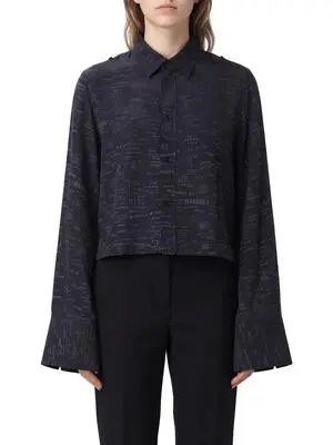 MAISON MARGIELA Viscose Blend Shirt - Grey