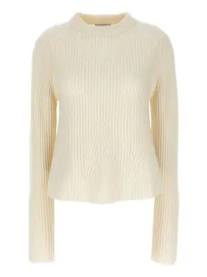 LOU LOU STUDIO Ribbed Knit Jumper - Ivory